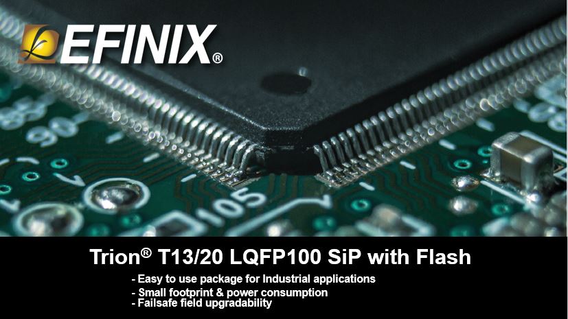 Trion® T13/20 LQFP100 16Mb FLASH内蔵製品リリース | 加賀デバイス株式会社